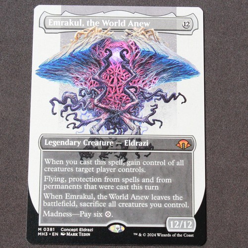 Emrakul, the World Anew (Borderless) 381 MTG Modern Horizons 3 (MH3) NM ...