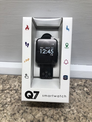 Q7 Smart Watch iOS And Android Compatible Black | eBay