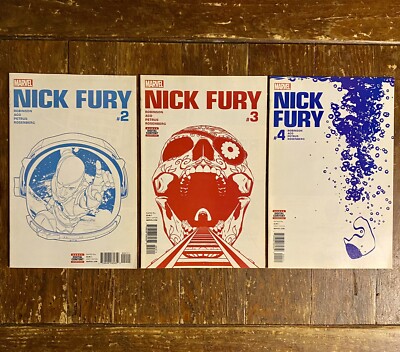 NICK FURY #2-4 | 2017 Robinson/Aco MARVEL! | ESPIONAGE! YOW! 💥🔫💥 | eBay
