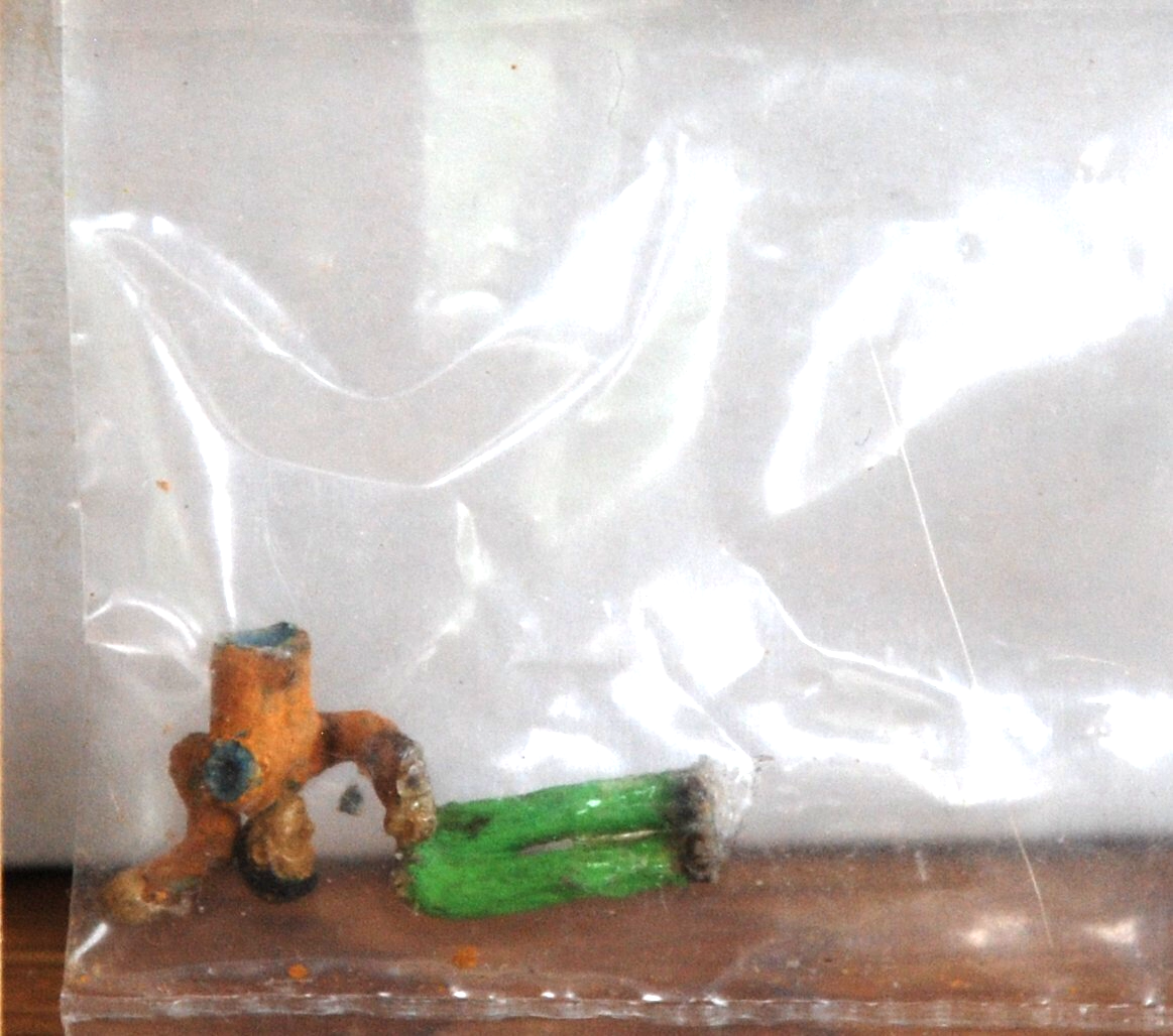 Figure not put together You put in position and then glue together #10 ...