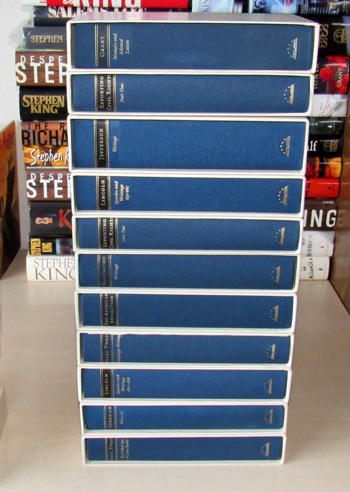 Lot of 38 Library of America Books Classics w/ Slipcase | eBay