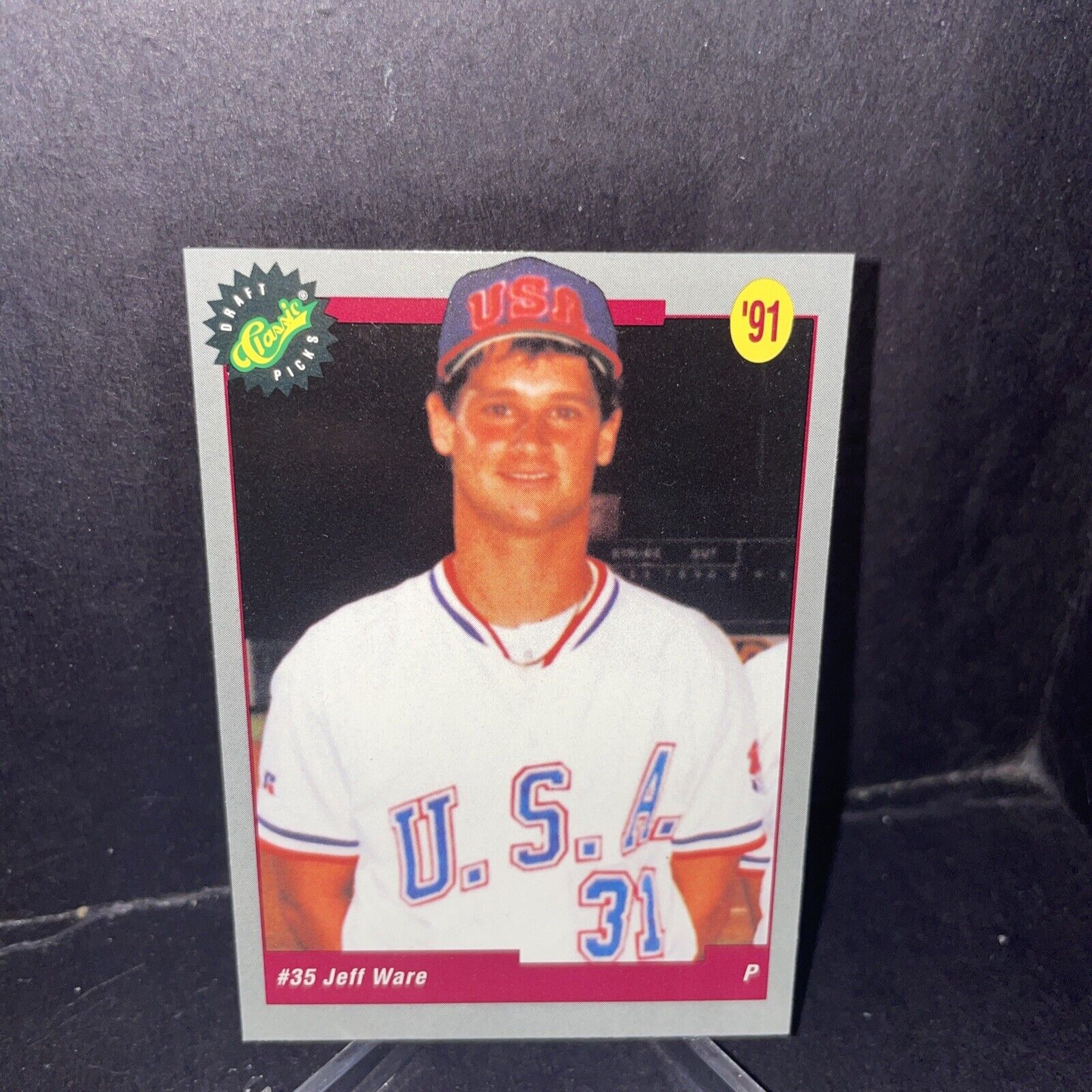 1991 Classic Draft Picks #31 Jeff Ware | eBay
