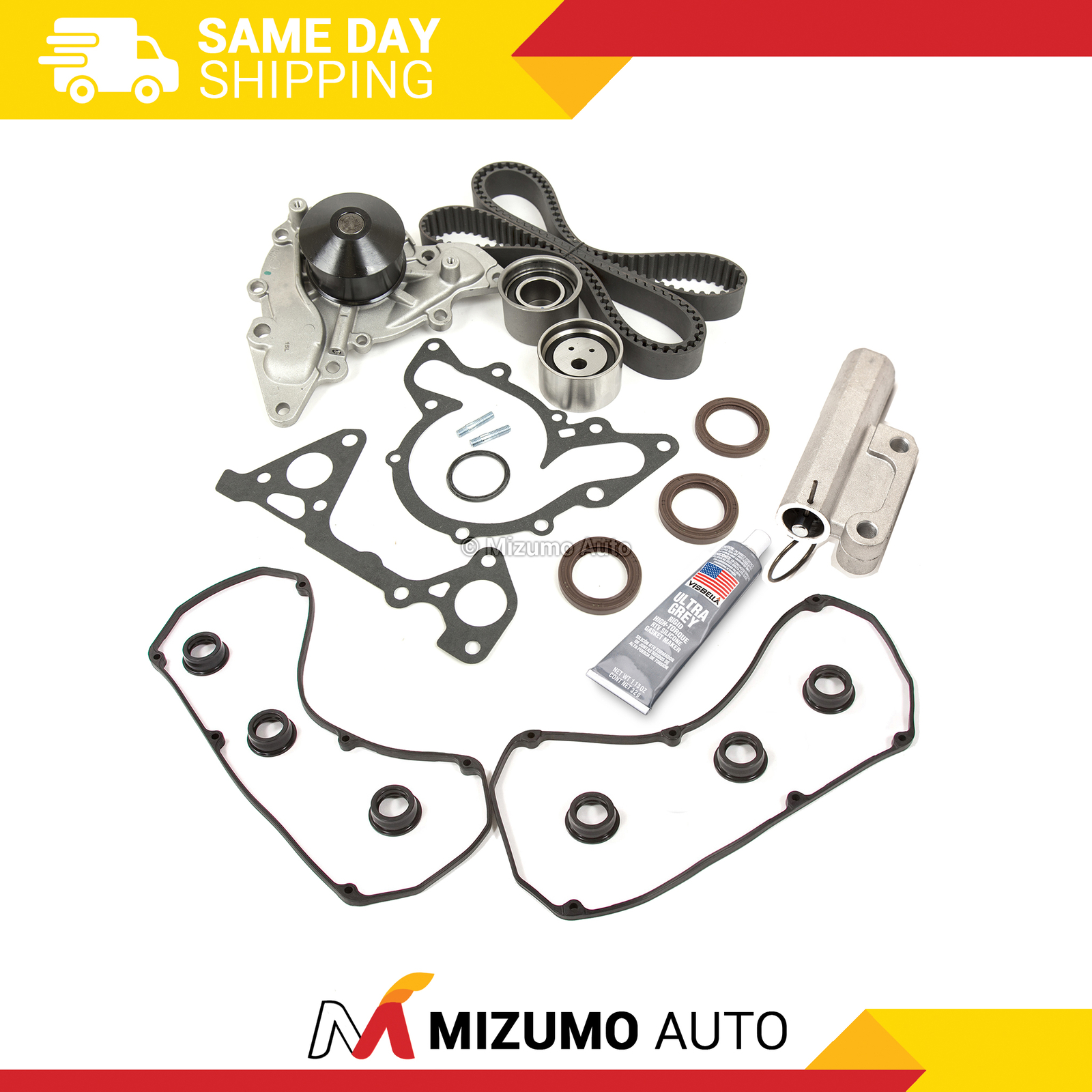 Timing Belt Kit Water Pump Gasket Fit Mitsubishi Chrysler Dodge 6G72 ...