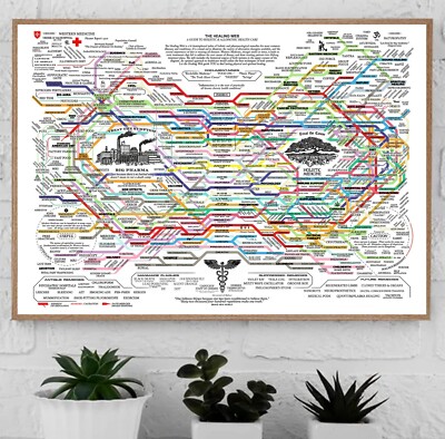 The Healing Web Poster | eBay