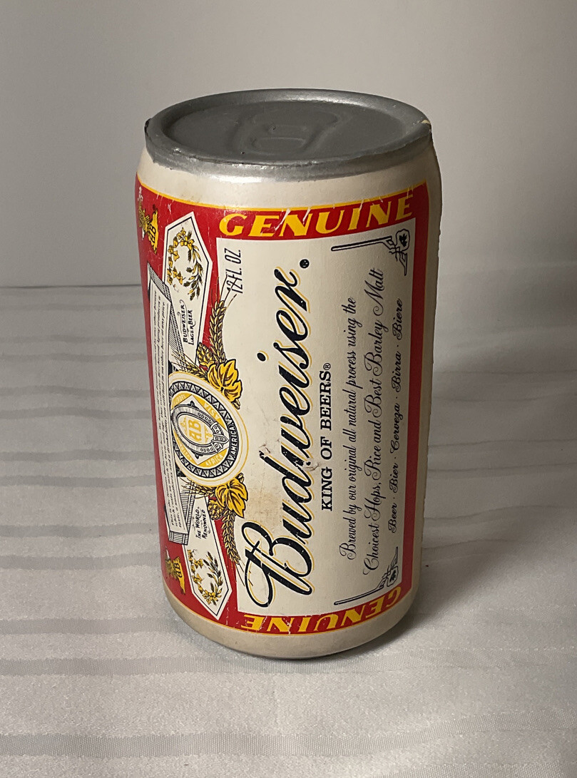 Vintage Budweiser Cans