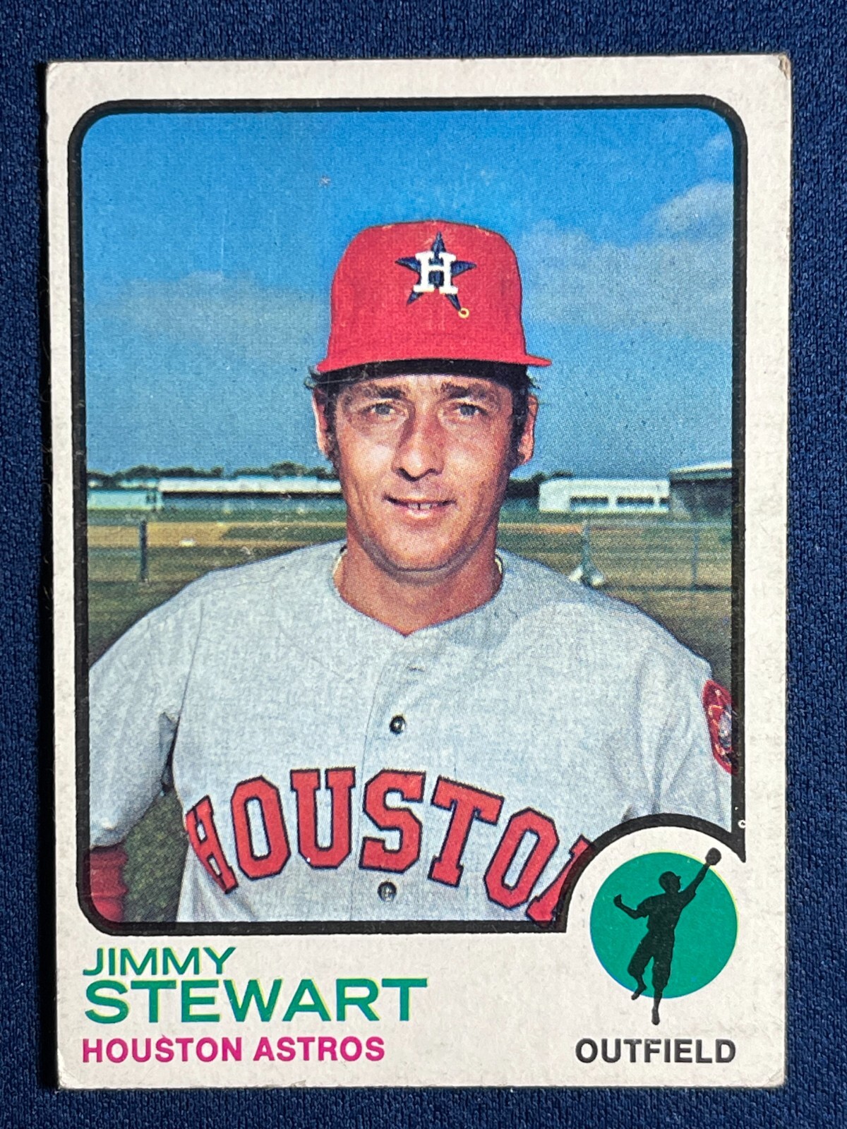 1973 TOPPS #351 JIMMY STEWART (HOUSTON ASTROS) BASEBALL CARD | eBay