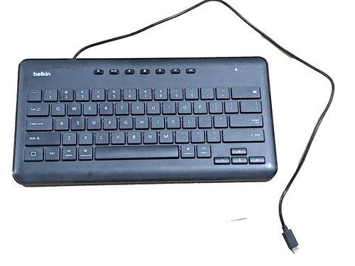 iPad Wired Keyboard With Lightning Connector Belkin Model B2B124 | eBay