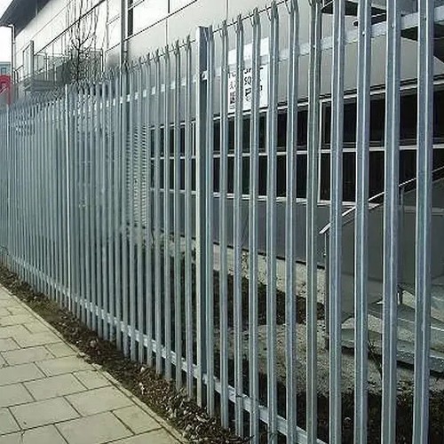22mtrs (8 Bays) Heavy Duty 2.4m high Galvanised Security Palisade ...