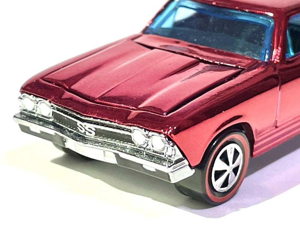 Hot Wheels REDLINE “CUSTOM MADE CANDY APPLE RED” '68 Chevy El Camino ...