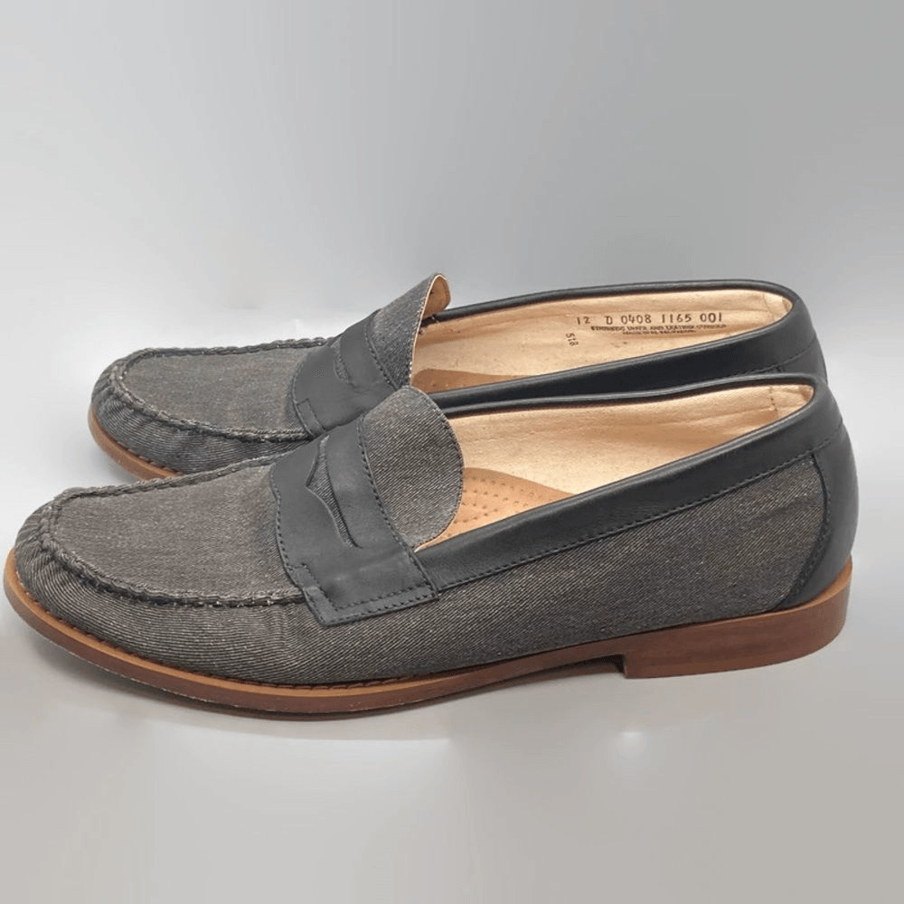 G.H. Bass & Co. Men’s Weejun's Warren Gray/Black Loaf… - Gem