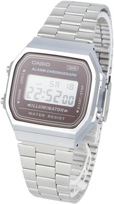 CASIO Cheap Casio A168WA-5A Ladies Wrist Watch Digital Clear Gray New ...