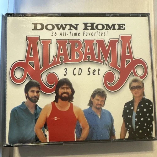 Alabama - Down Home 36 All-Time Favorites 3CD Set Country RCA 1990 | eBay