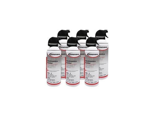 Innovera IVR10016 Compressed Air Duster Cleaner, 10 oz. Can, 6/Pack | eBay