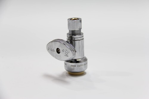 (Pack of 2) EFIELD Ice Maker/Refrigerator Stop Straight Valve Push Fit ...