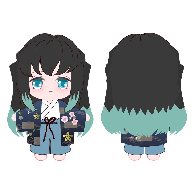 Tokitou Muichiro Anime Demon Slayer Plush Dress Up Toy Gift 20cm Doll ...