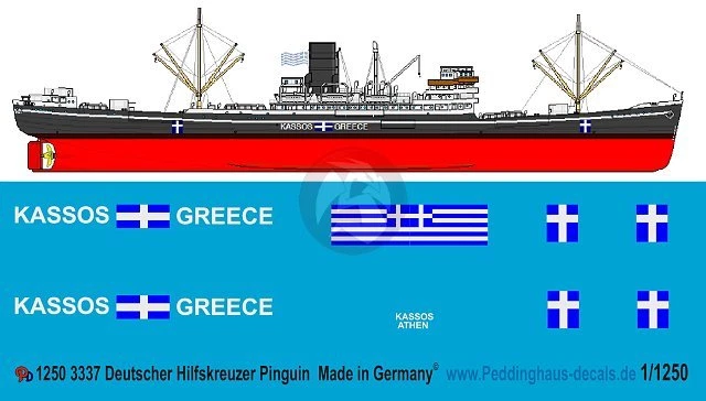 German Auxiliary Cruiser Pinguin