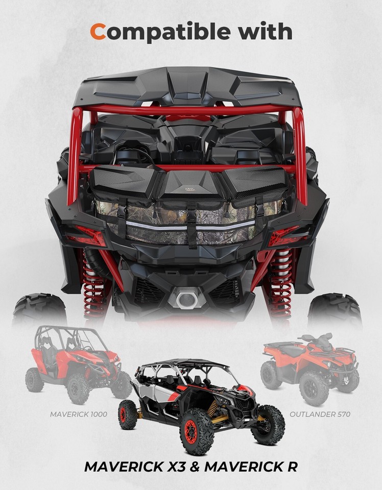 ATV Cargo Storage Box Cooler Box for Can Am Outlander 500/570 Renegade ...