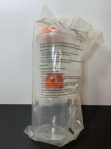 CORNING 500mL Vacuum Filter/Storage Bottle System 0.22µm Pore 431097 ...