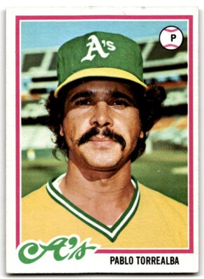 1978 Topps Pablo Torrealba Oakland Athletics #78 | eBay
