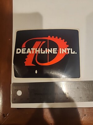 Deathline International Records Album Release Promo Sticker | eBay
