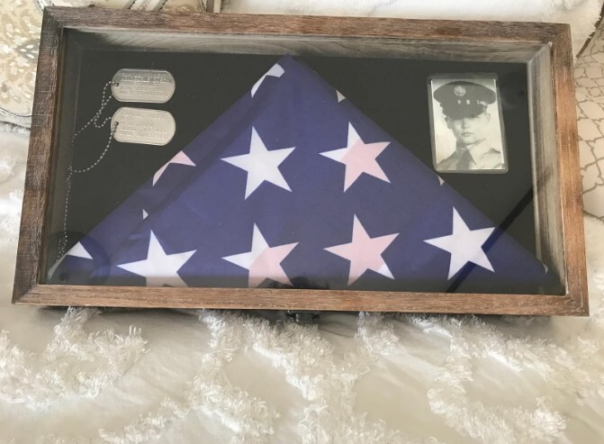 Gun Display Case Coffee Wood Handgun Pistol Revolver Glass Lock Knife ...