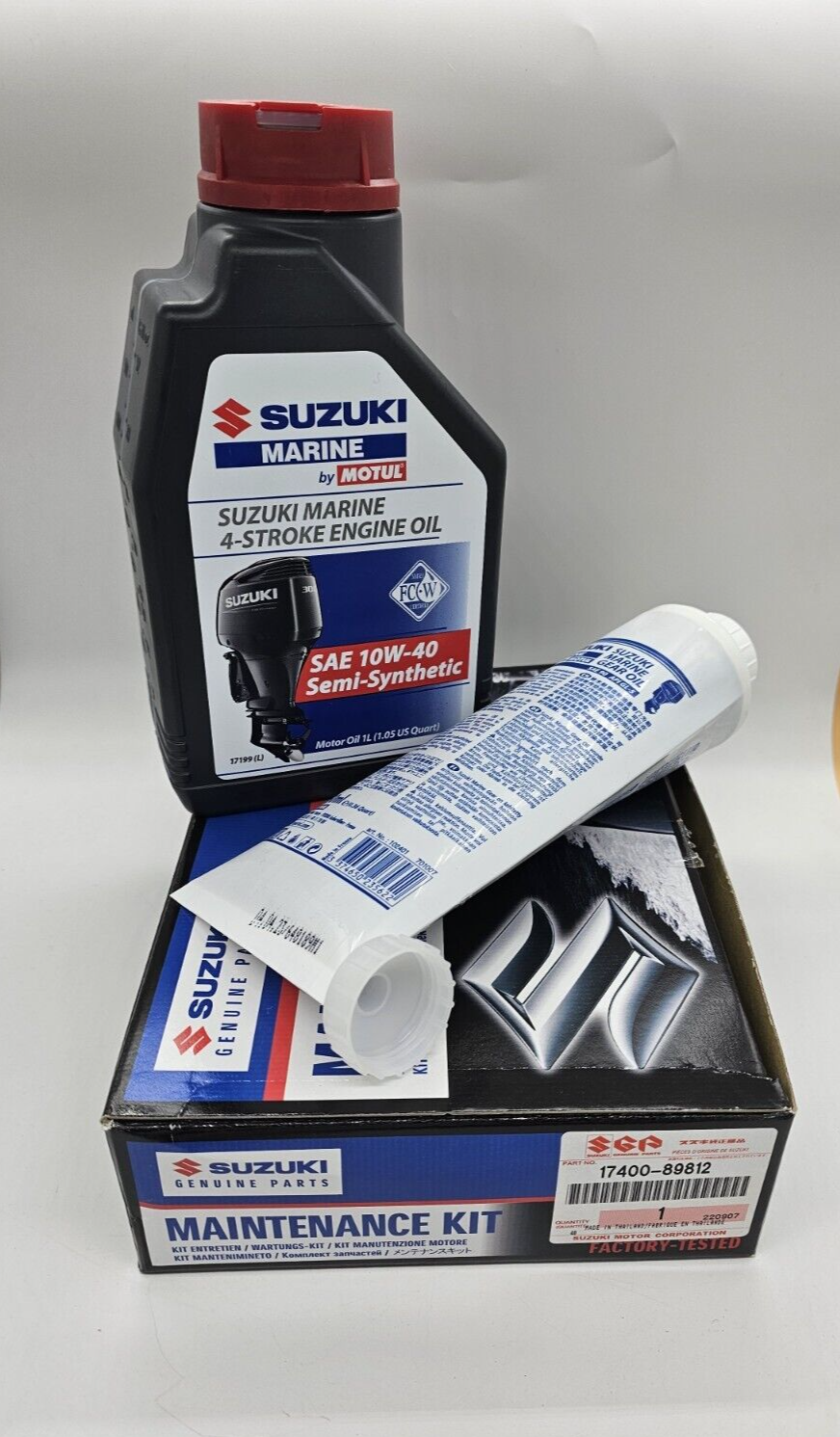 Genuine Suzuki Service Kit DF9.9B DF15A DF20A 4-Stroke 2013 & Up ...