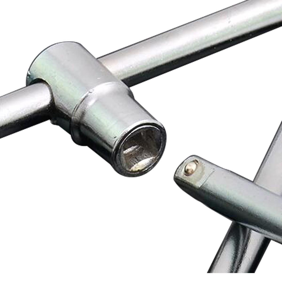 435203 Extra Long T Handle Socket Spanner Wrench Set 8 9 10 11 12 13 14 ...