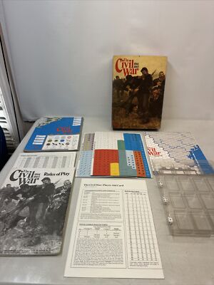 The Civil War Victory Games Unpunched, Unplayed & 100 % complete! | eBay