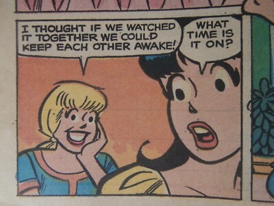 LAUGH 249 Archie Comic Book From 1971 Adult Innuendo BETTY VERONICA ...
