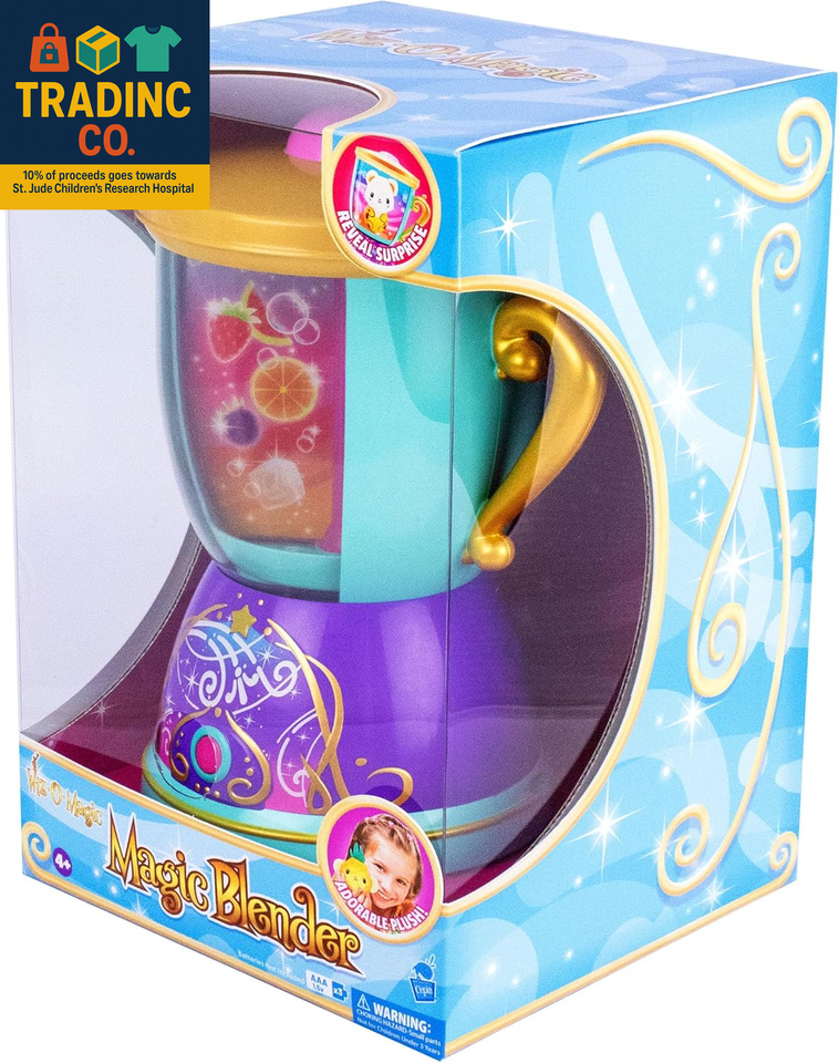 Wiz-O-Magic Blender – 2-In-1 Magical Surprise Reveal Toy with Sounds ...