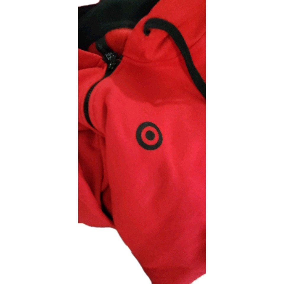 Target Red Zipper Up Sweatshirts Size 2 XL Company Dist RICt | eBay UK