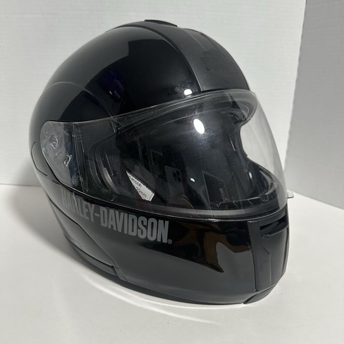 Harley Davidson HD-M1V Modular Full Face Motorcycle Helmet Black Size ...