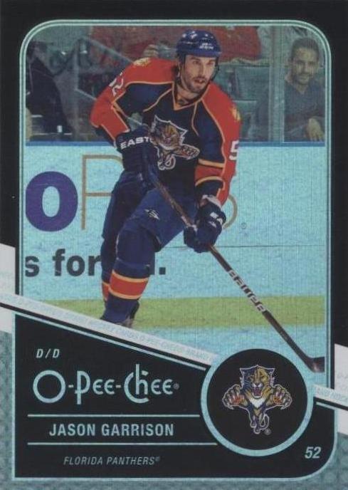 2011-12 O-Pee-Chee - Jason Garrison #359 Rainbow Foil Black Border /100 ...