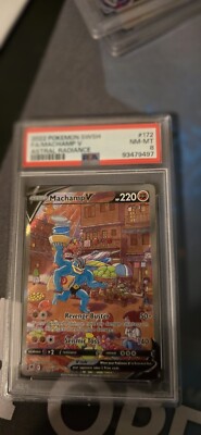 Pokemon TCG - NM Machamp V Astral Radiance 172/189 Alt Art Near Mint | eBay
