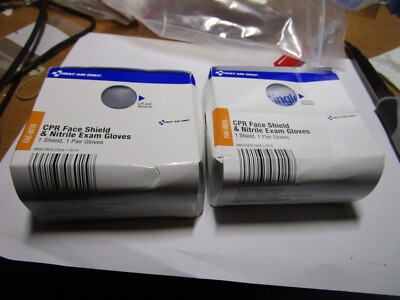 Smart Compliance FAE6015 Refill Face Shield and Gloves, Vinyl QTY 2 | eBay