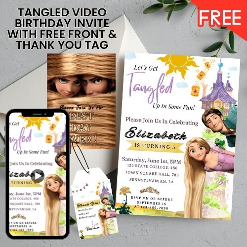 Rapunzel Birthday Invitation Wording Disney Rapunzel Tangled Princess