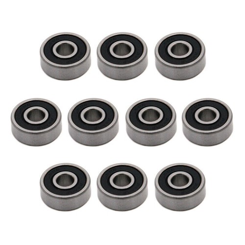 10PCS R4-2RS 1/4"x 5/8"x 10/51" inch Deep Groove Ball Bearing Sealed Z2 ...