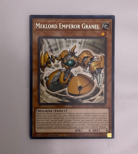 YuGiOh! TCG - Meklord Emperor Granel VASM-EN050 Valiant Smashers - 1st ...