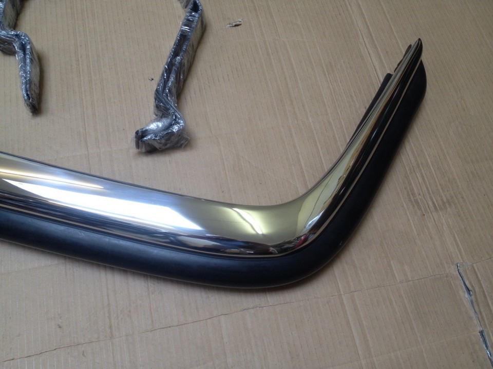 MERCEDES R107 FRONT BUMPER 107 NEW 1972-1989 STAINLESS STEEL | eBay