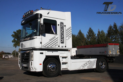 RENAULT MAGNUM extra SET OF STICKERS FOR RENAULT MAGNUM TRUCKDESIGN_PL ...