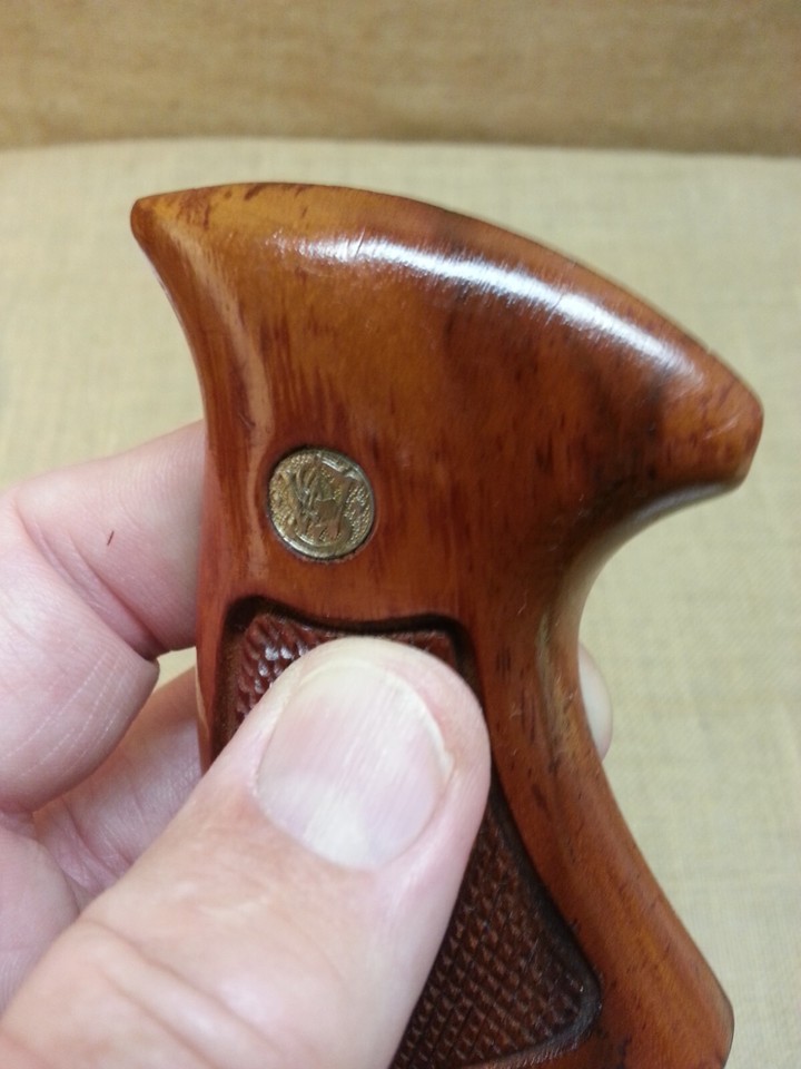 Smith & Wesson Factory N Frame Target Grips with Football Cutout Very ...