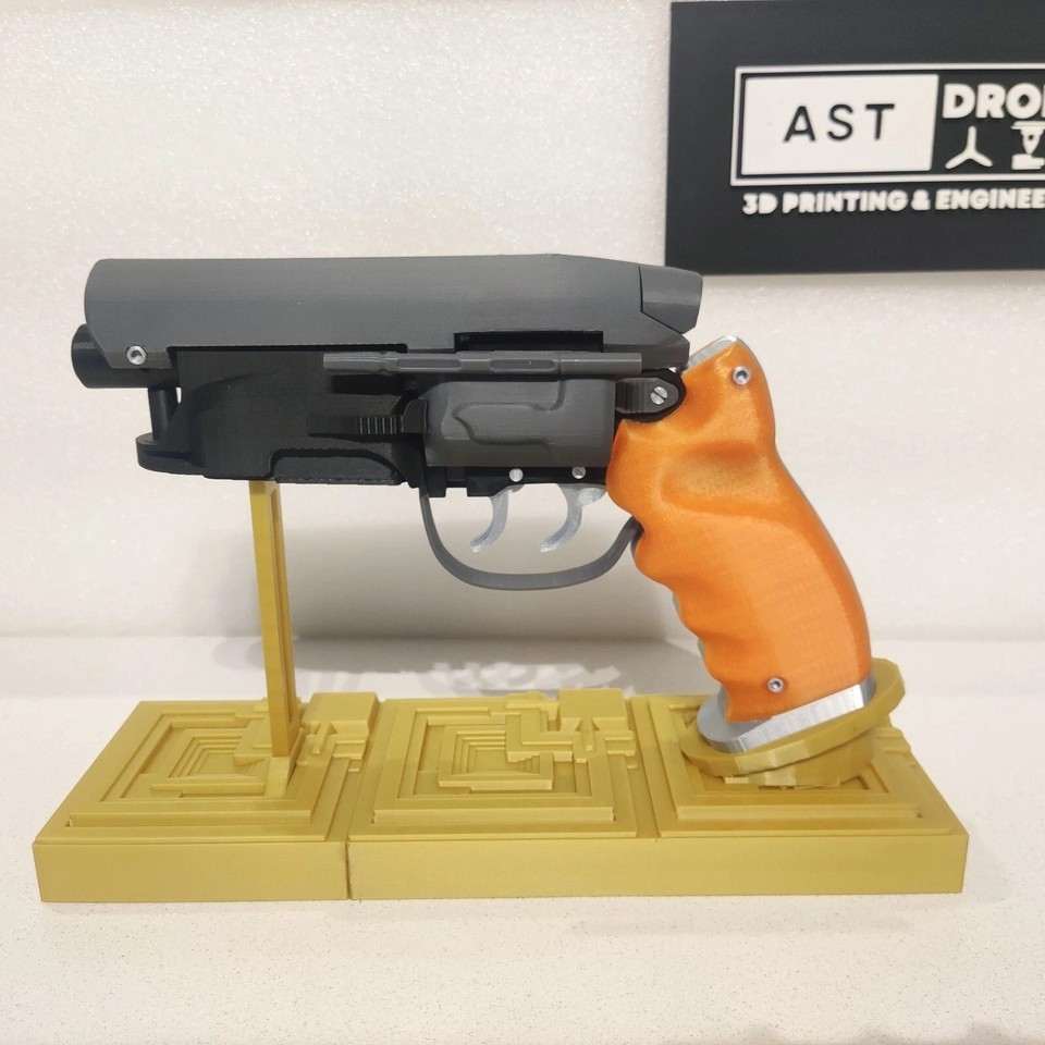 Blade Runner Deckard Blaster Prop Replica – Moving Parts – Unweathered ...