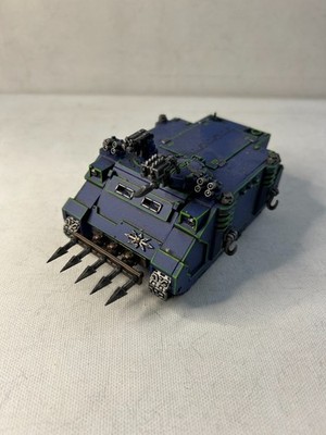 Warhammer 40K Chaos Space Marines Rhino Transport Vehicle Fully Painted ...