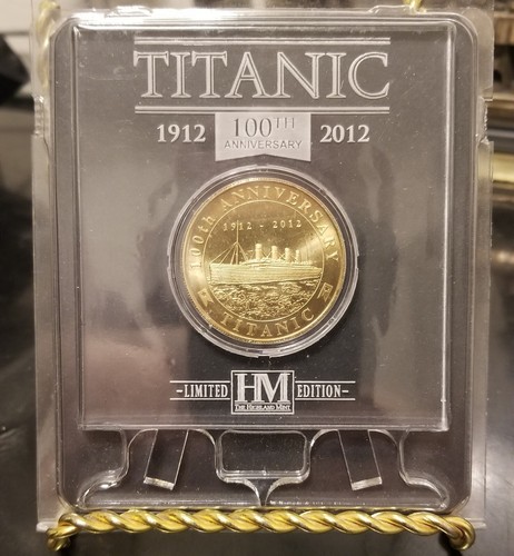 TITANIC 100th ANNIVERSARY COMMEMORATIVE COIN LIMITED EDITION HIGHLAND ...