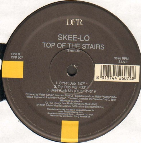 Skee-Lo ‎– Top of The Stairs - Flying Records ‎– Dfr 007 - Italy 1995 ...
