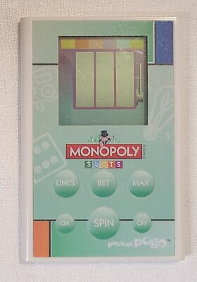 Monopoly Slots - Pocket Pogo Electronic Handheld Game Travel | eBay
