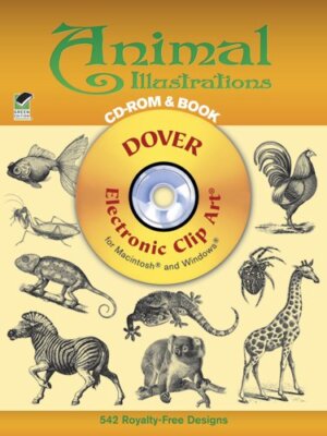 Animal Illustrations - CD-Rom and Book by Dover CD-ROM Book The Fast ...