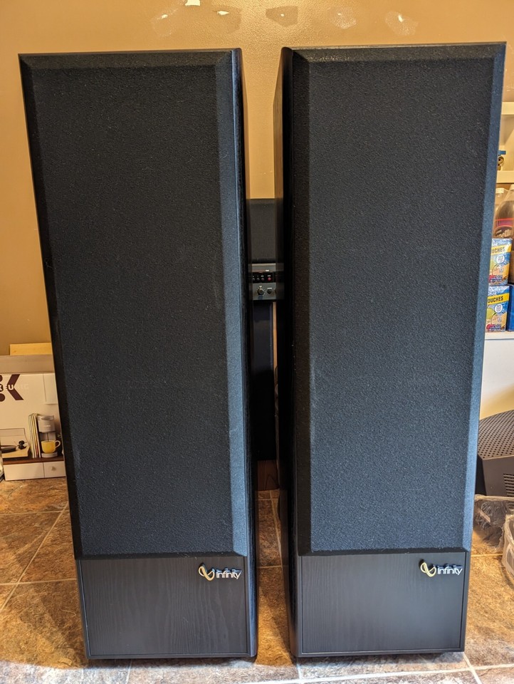 Infinity Reference Six 4way Tower Speakers Pair | eBay