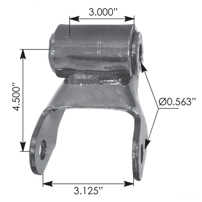 Rear Leaf Spring Shackle for Ford F150 2wd/Ranger - (1980-2004) | eBay