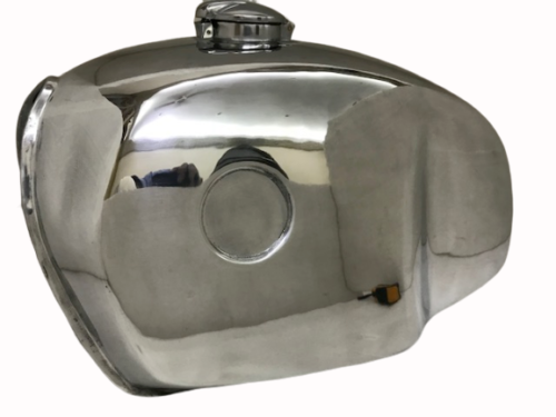 FIT FOR BMW R100 RT RS R90 R75 R80 CHROMED STEEL PETROL FUEL TANK WITH ...